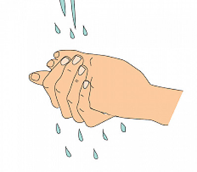 Handwashing | Passover haggadah by Julie Weinstein