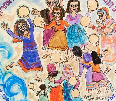 Miriam | Passover haggadah by Rebecca Lillian