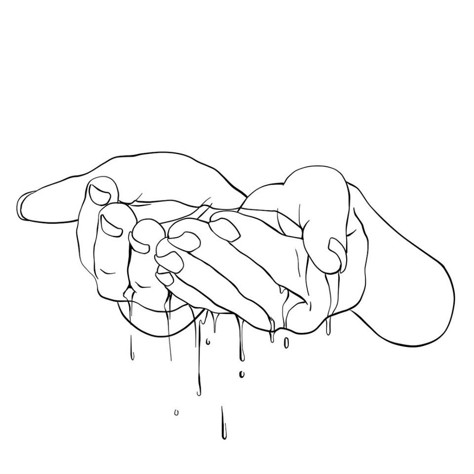 Rachtzah coloring page | Passover haggadah by Lowell Perry